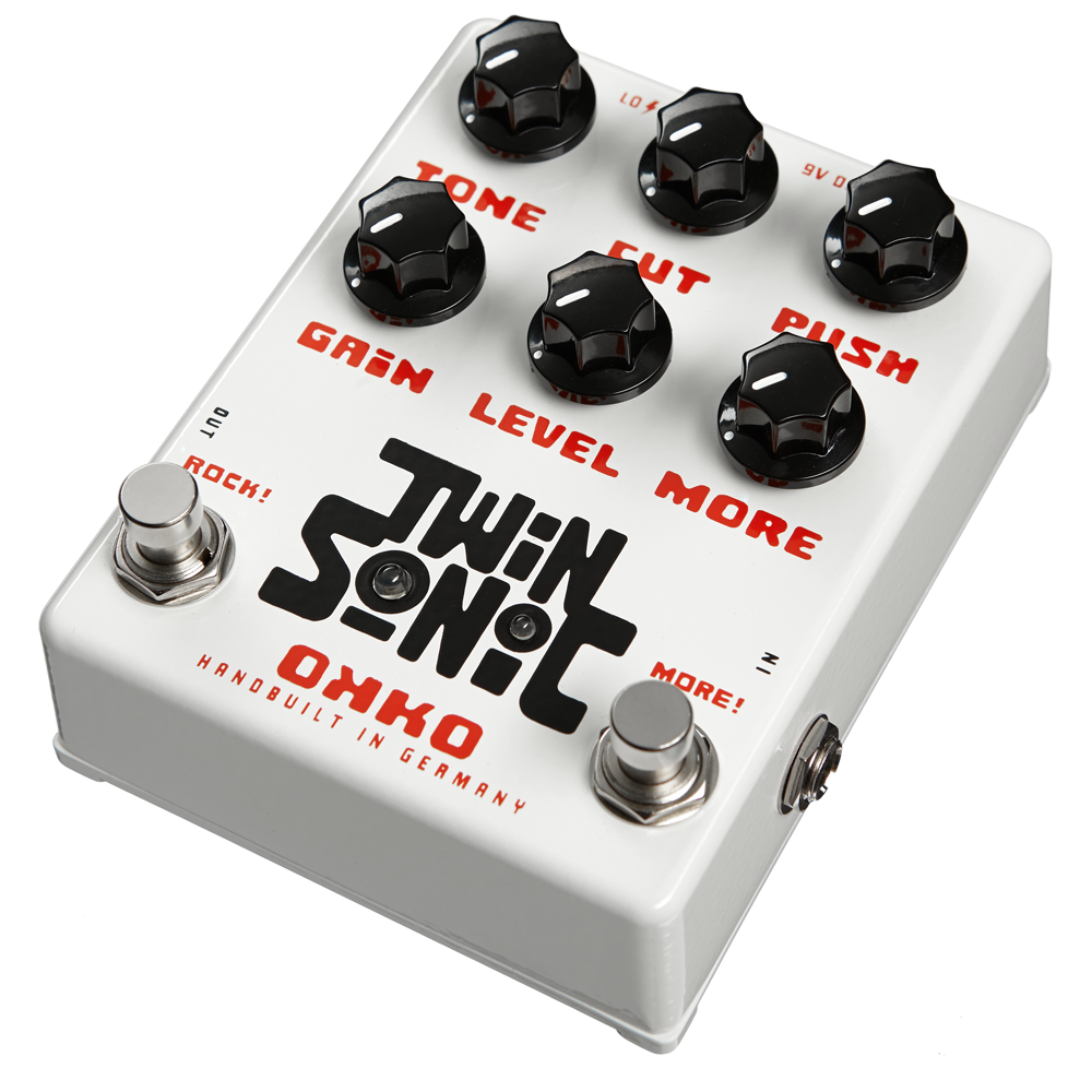 OKKO TwinSonic Dual Pedal with Clean Boost And Overdrive – Guitar ...